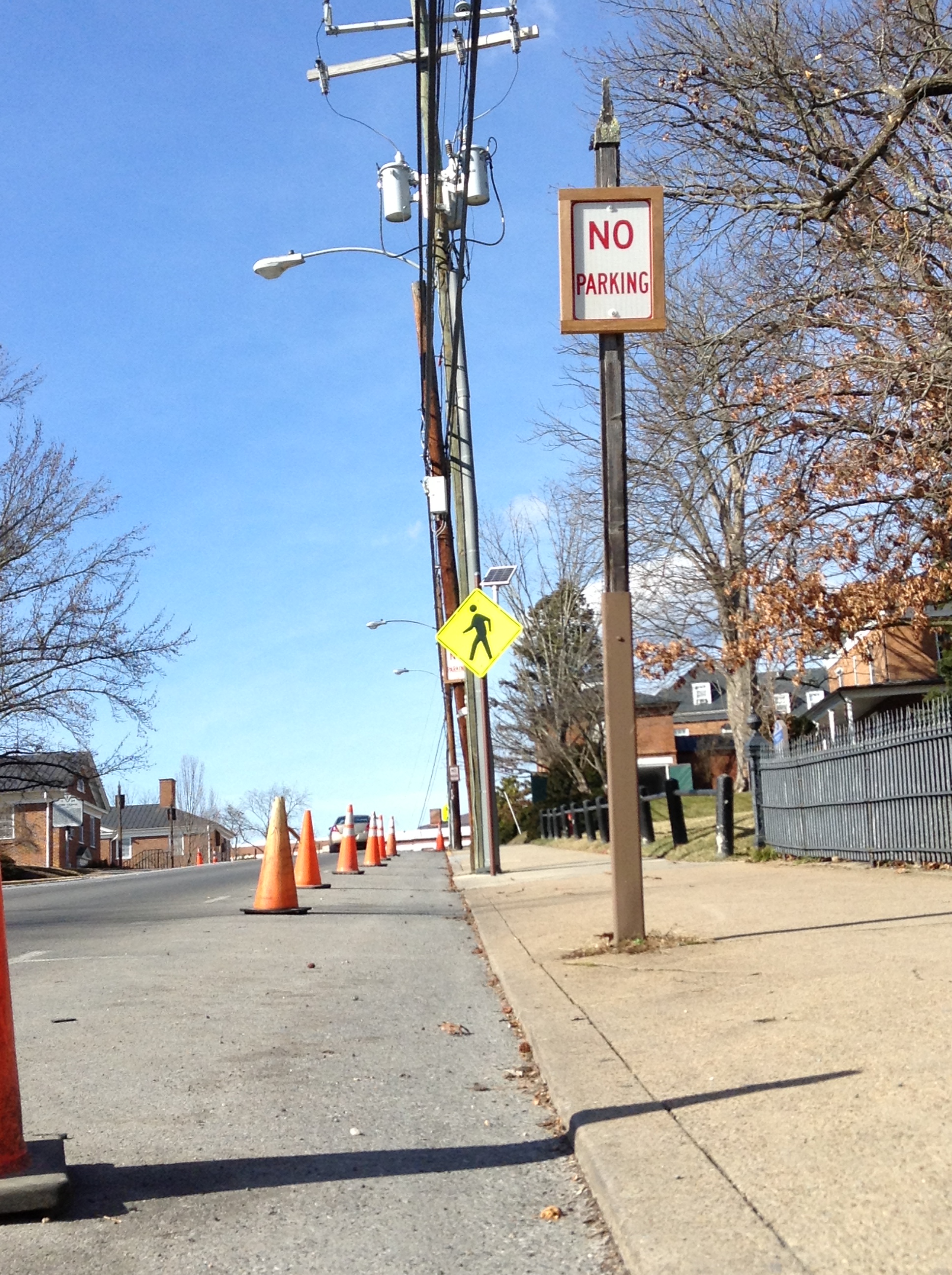 Nelson Street bridge closing changes parking patterns - Rockbridge Report