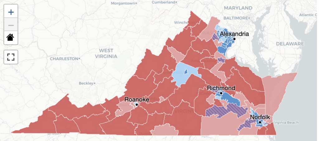 Virginia redistricting shakes up Rockbridge County politics ...